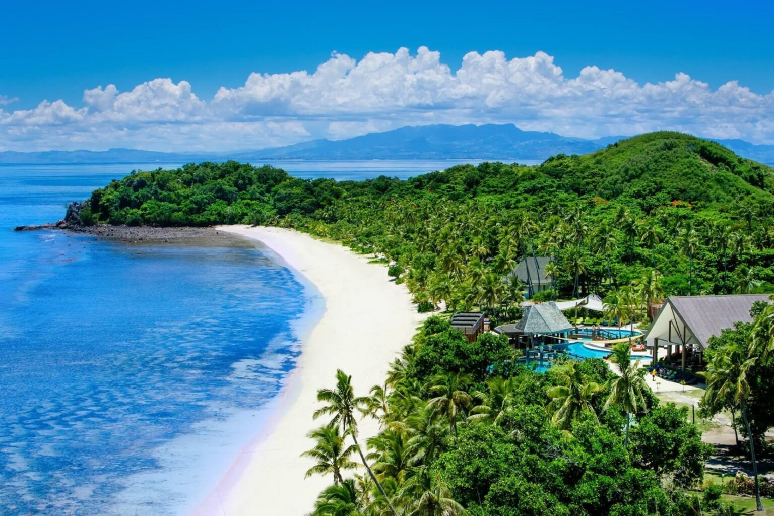 Top 10 most beautiful places for tourists in Fiji.